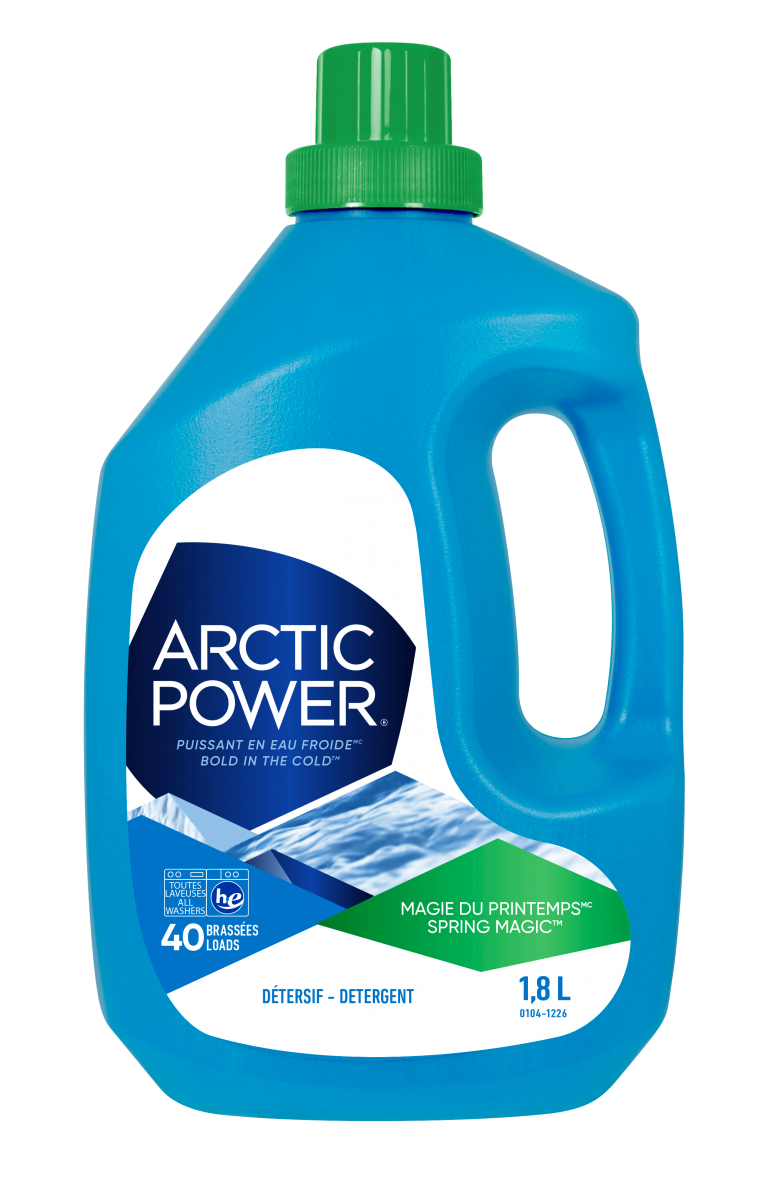 Laundry detergents effective in cold water - Arctic Power